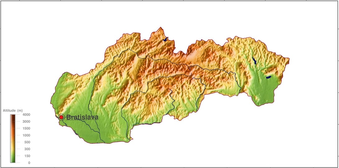 Trekking Slovaquie La Slovaquie en deux minutes - Trekking Slovaquie